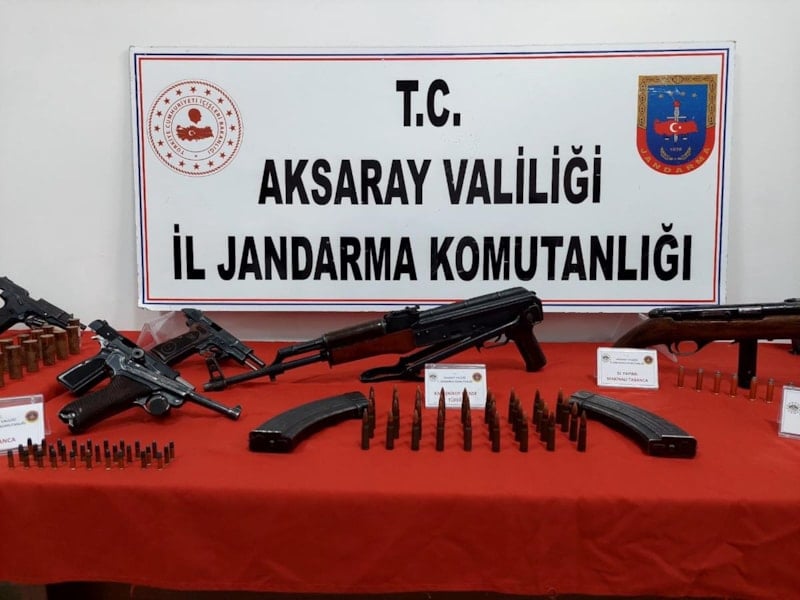 Aksaray'da fırında cephanelik bulundu! Baba ve oğlu yakalandı - Ensonhaber