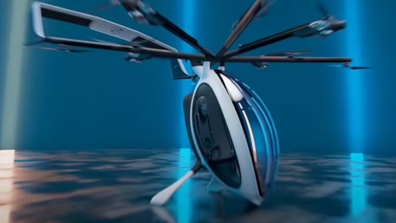 Saatte 100 km hız yapan yumurta şeklindeki uçan araba: Airscooter ...