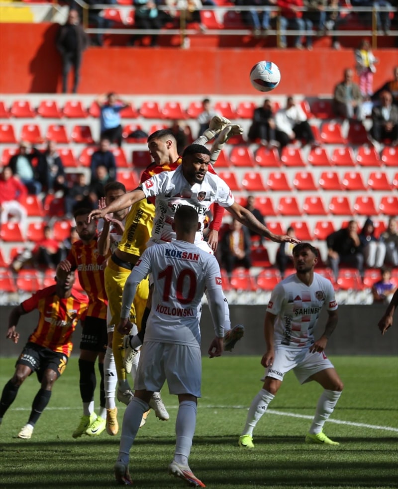 Kayserispor ve Gaziantep FK berabere kaldı! İki takım da galibiyete ...