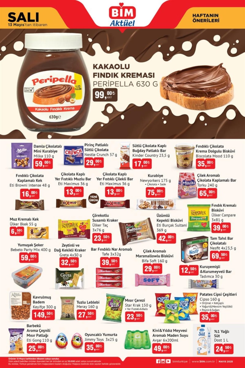 BİM fiyatları dibe çekti, duyan akın etti! Deterjan 89.00 TL, Selpak 95 ...
