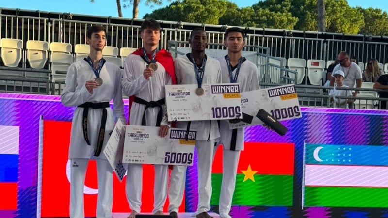 Milli taekwondoculardan 1 altın, bir bronz - Ensonhaber