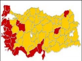 Kıyıları sarıya boyama çalışmaları başladı - Ensonhaber