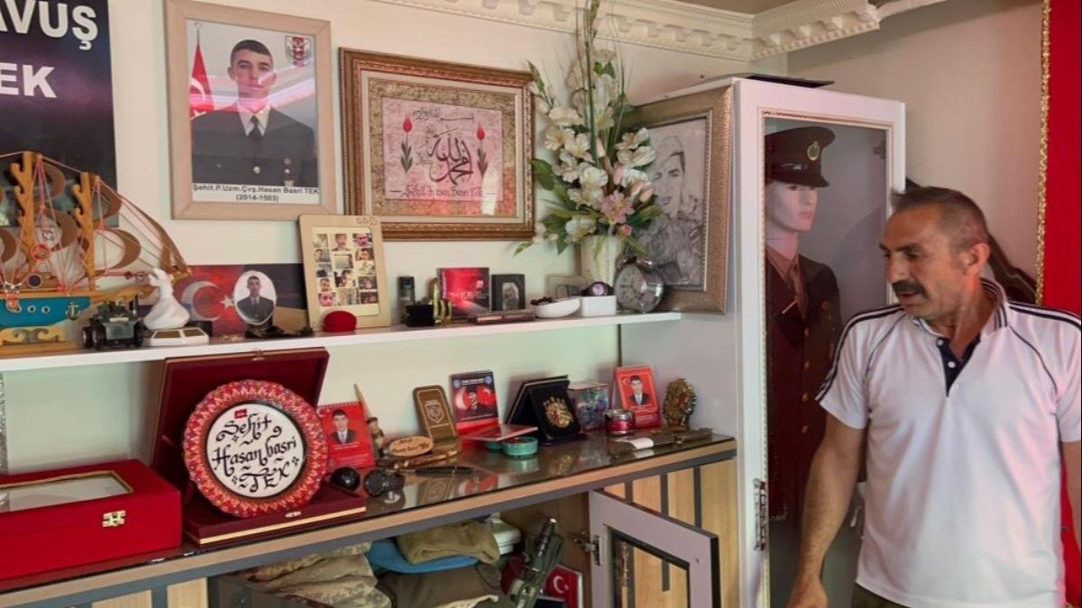 Mardin'de şehit olan askerin amcası: Nice şehit Hasan Basri Tek’ler ...