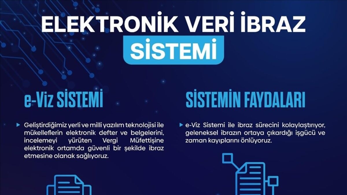 Hazine ve Maliye Bakanlığı'ndan e-Viz paylaşımı