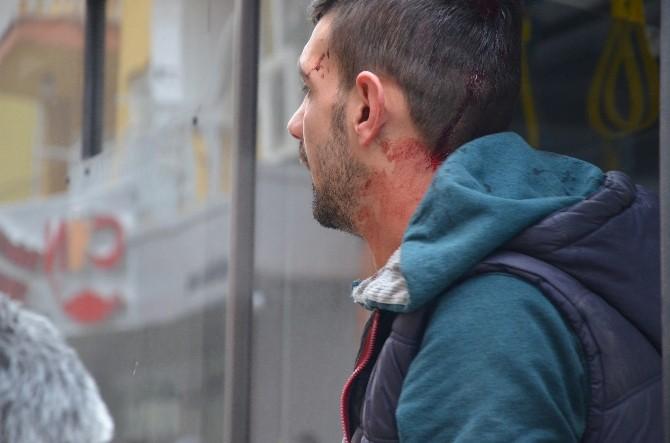 Bursa'da otobüs şoförü darp edildi