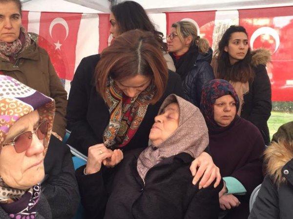 Canan Kaftancıoğlu şehit cenazesine katıldı - Ensonhaber