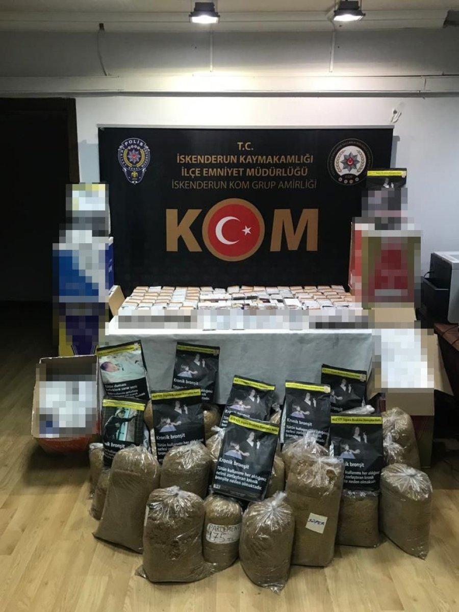 Hatay'da 135 kilogram kıyılmış tütün yakalandı - Ensonhaber